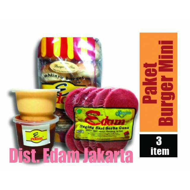 Jual Paket Edam Burger Mini | Shopee Indonesia