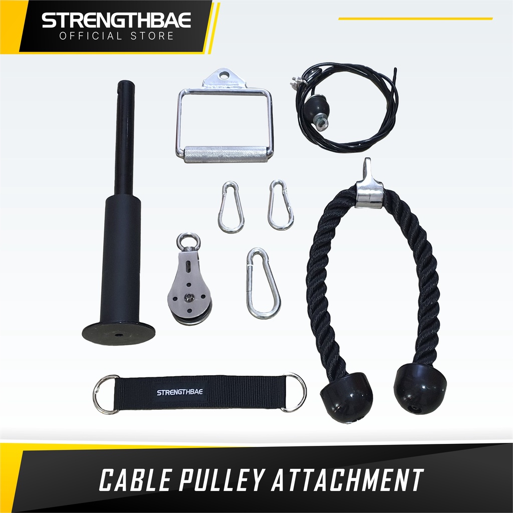 Jual Cable Pulley Attachment STRENGTHBAE Lat Pulldown Kabel Katrol Pull ...