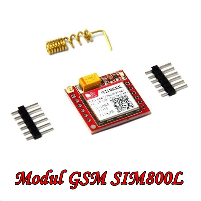 Jual Modul GSM GPRS Quad Band Sim 800 L 800L SIM800L Arduino Raspberry ...