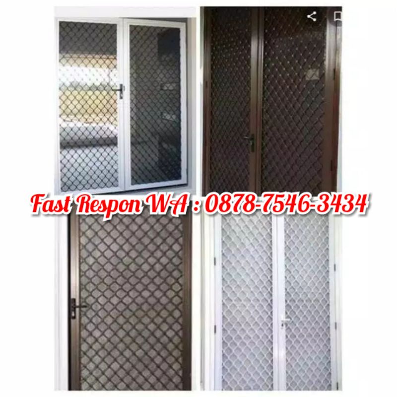 Jual Pintu kasa nyamuk / pintu exona / pintu expanda / pintu teralis ...