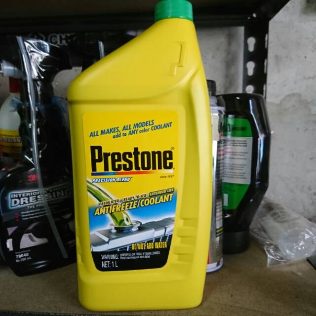Radiator Coolant Prestone Antifreeze isi 1L air radiator motor mobil ...