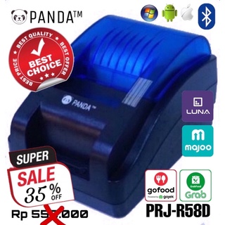 Jual MINI PORTABLE/MOBILE RECIEPT POS PRINTER PANDA PRJ-58D 58MM KERTAS THERMAL KASIR/PPOB(USB ...