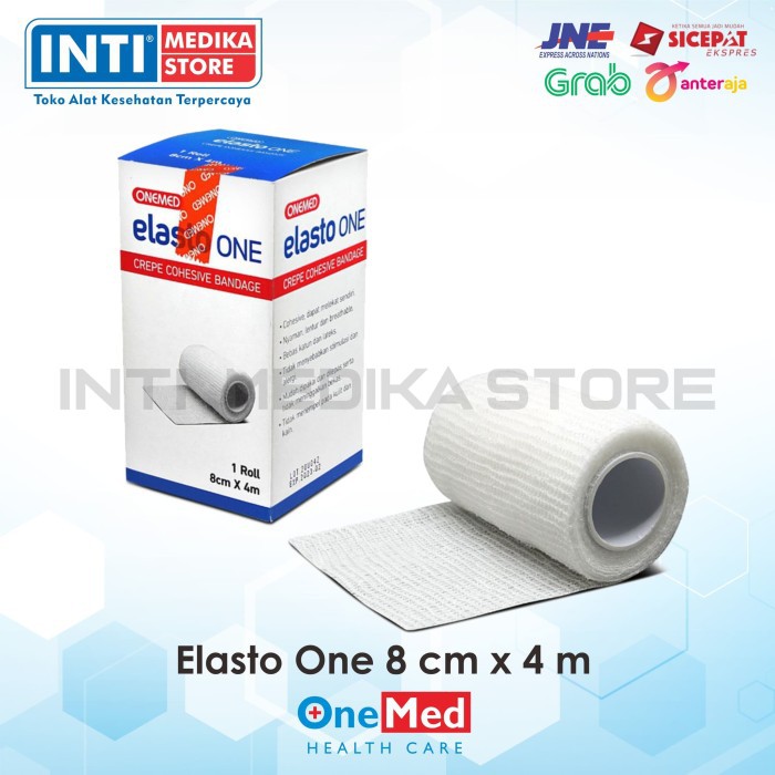Jual ONEMED - Elasto One 8cm x 4m / Verban Elastis / Pembalut Luka ...