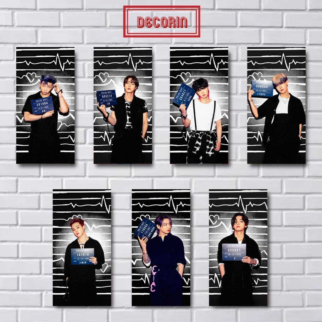 Jual [COD] Poster kayu BTS Permission to dance part 2Hiasan dinding ...