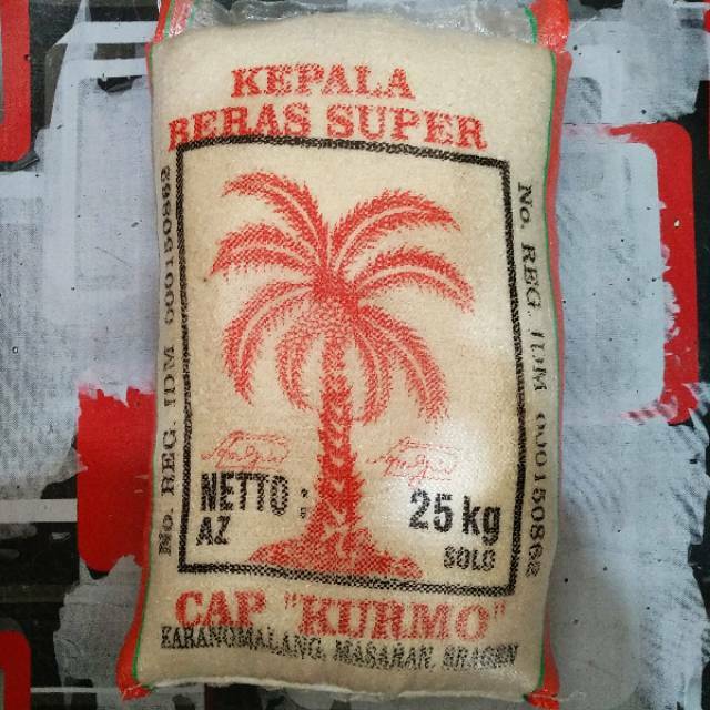 Jual Beras Kurmo Beras Super Paket 5kg/10kg Beras Asli Kurmo ...