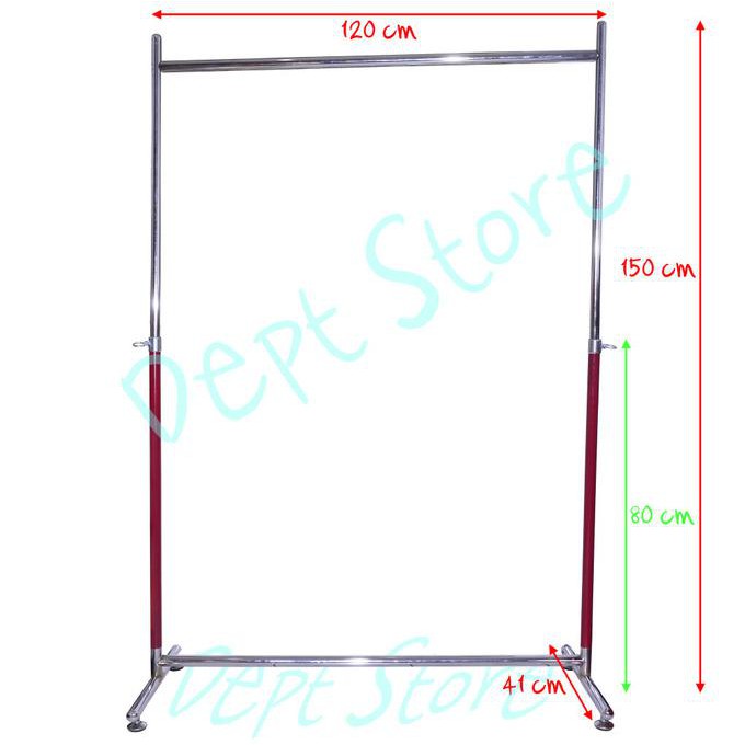 Jual Hanger Gantungan Baju Model Gawangan (120cm) Indonesia|Shopee ... Jual Hanger Gantungan Baju Model Gawangan (120cm) Indonesia|Shopee ...