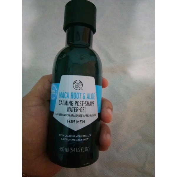 Jual The Body Shop Maca Root & Aloe Aftershave Lotion 160ml | Shopee ...