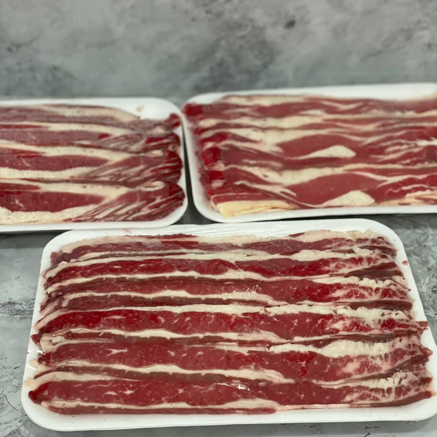 Jual AUST SHORTPLATE / DAGING SLICE / BRISKET SLICE / YOSHINOYA SHABU ...