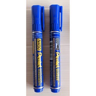 Jual Spidol Pentel Permanent - Biru (Pack 12 Pcs) | Shopee Indonesia