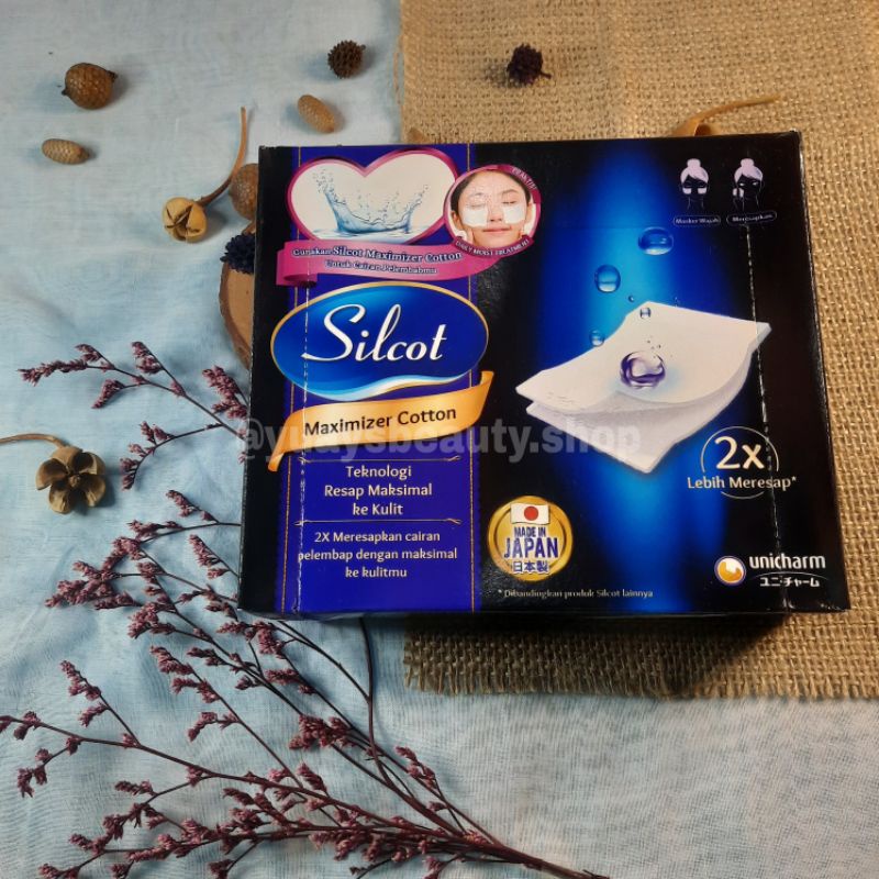 Jual Silcot Maximizer Cotton 40pcs/Kapas Kecantikan by Unicharm ...