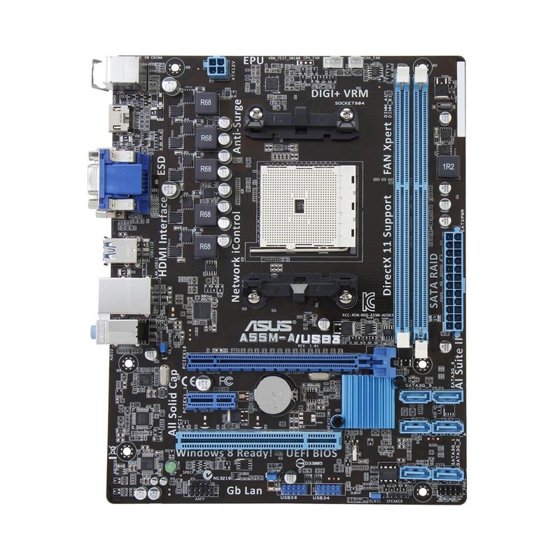 Jual PREORDER ASUS A55M-A/USB3 Motherboard DDR3 FM2 Motherboard AMD A55 32GB RAM USB3.0 HDMI PCI ...