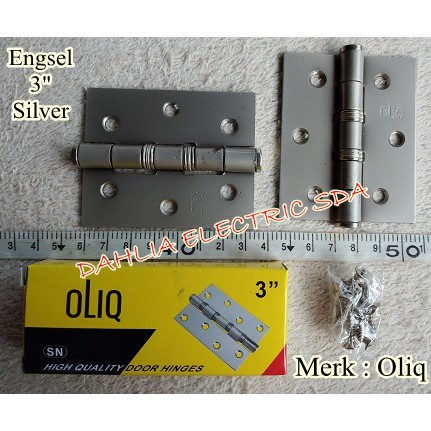 Jual ENGSEL 3 INCH SILVER OLIQ | Shopee Indonesia