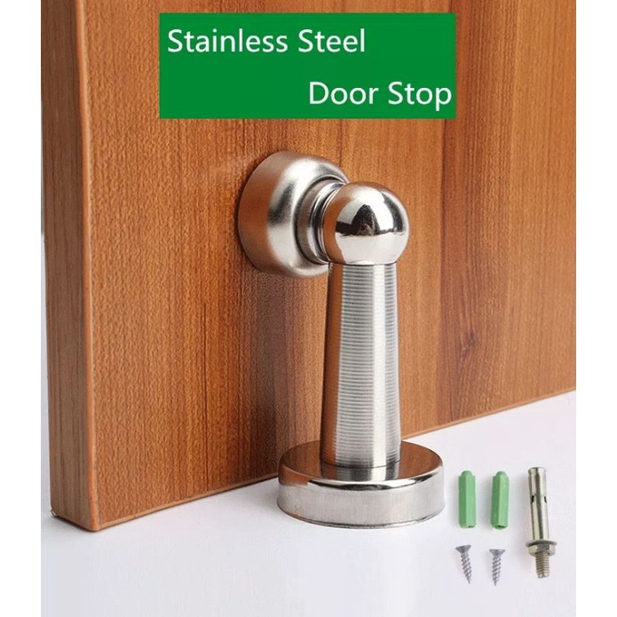 Jual door stopper magnetic stainless door stop magnet penahan pintu ...