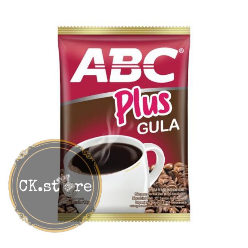 Jual KOPI ABC PLUS 1 RENTENG ISI 10 SACHET | Shopee Indonesia