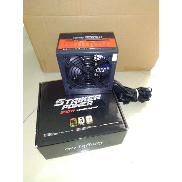 Jual PSU INFINITY 550 W (80+ bronze,GARANSI 3 TAHUN) | Shopee Indonesia