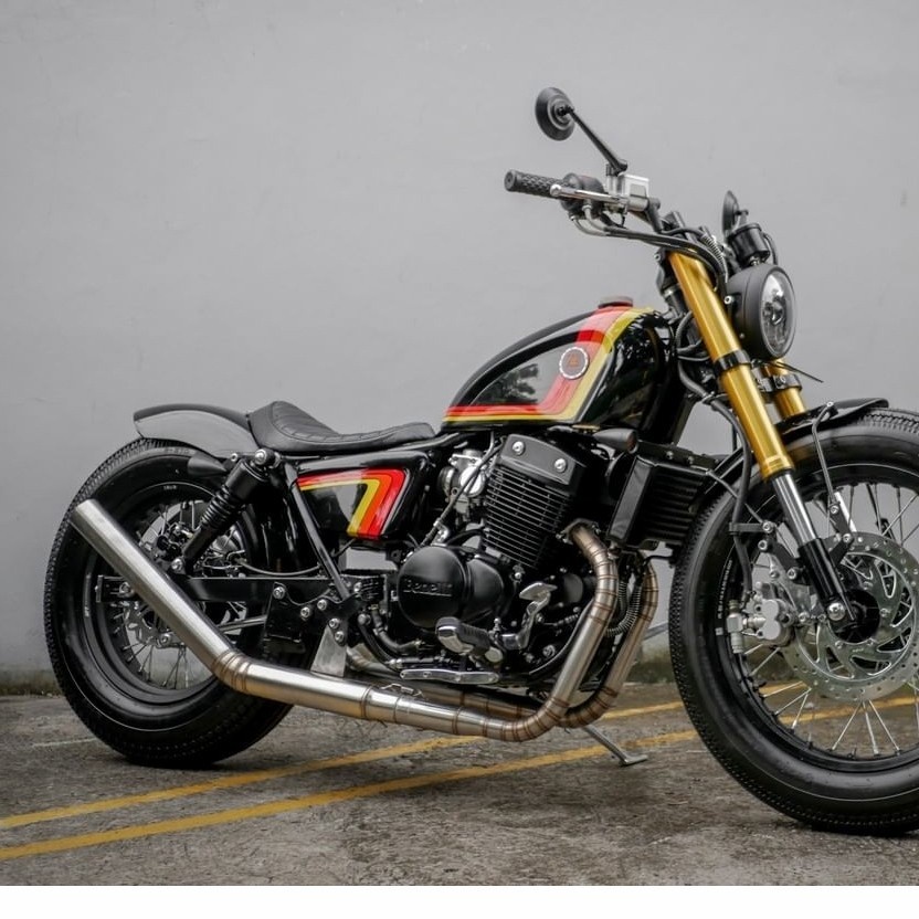 Jual Knalpot Racing Custom Bobber Free Flow Benelli Patagonian Eagle ...