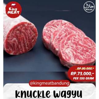 Jual Daging Sapi Knuckle Wagyu 500gr (Bandung, Cimahi dan sekitarnya ...