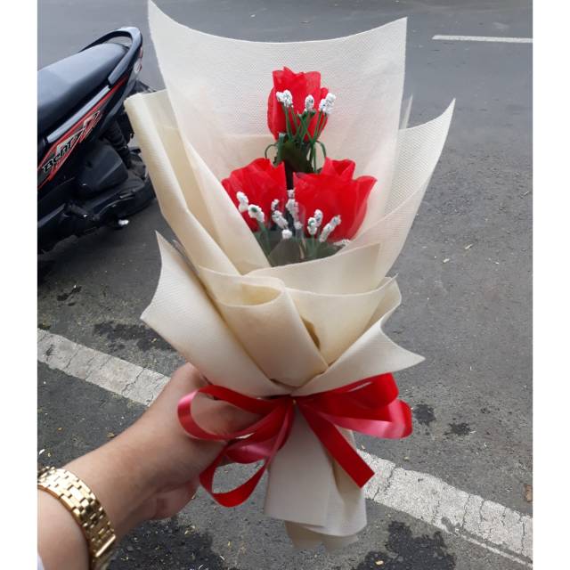 Jual Hand buket artificial/ buket bunga plastik/ buket bunga palsu ...