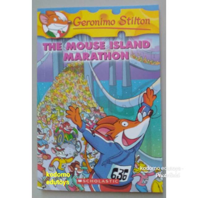 Jual Geronimo Stilton - The Mouse Island Marathon | Shopee Indonesia