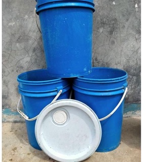 Jual ember bekas cat 25kg ember cat bekas 25kg pail plastik bekas cat ...
