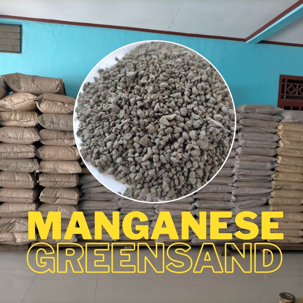 Jual Manganese Greensand Media Filter Penjernih Air / Pasir Mangan (25 ...