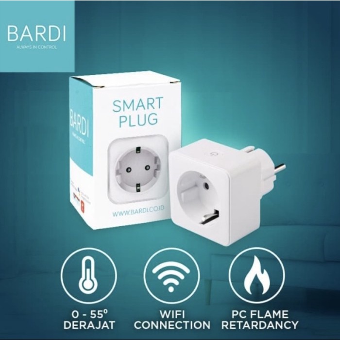Jual BARDI SMART PLUG WIFI COLOKAN WIRELESS - IOT SMART HOME Indonesia|Shopee Indonesia