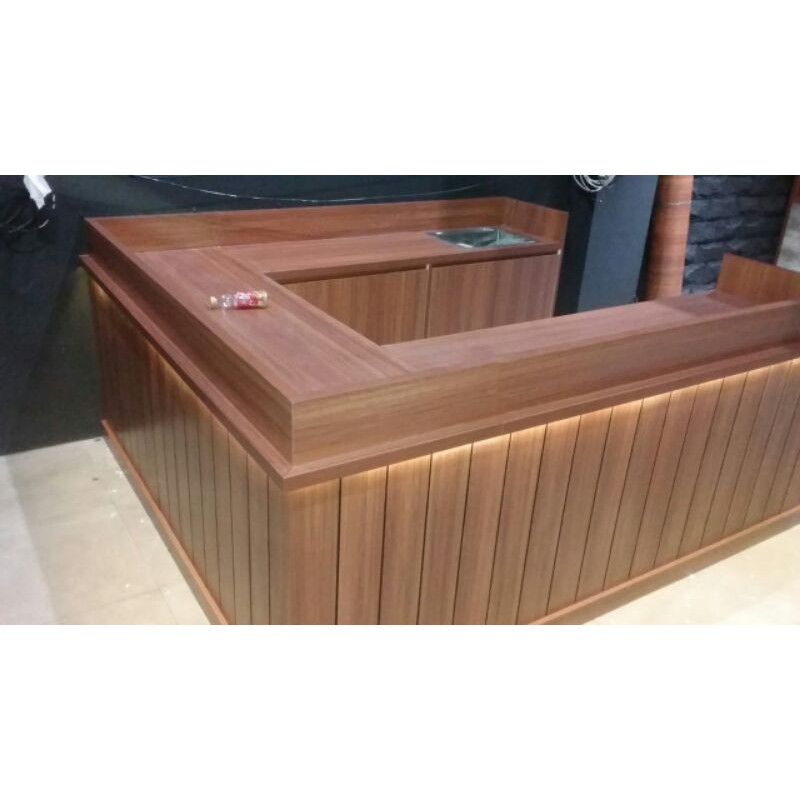 Jual Meja Counter 05 / Meja Barista / Meja Bar Cafe / Meja Kasir ...