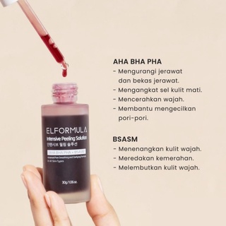 Jual ELFORMULA Intensive Peeling Solution - Serum Eksfoliasi ELFORMULA ...