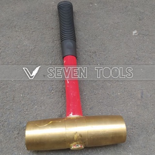 Jual Brass hammer 2 kg palu batu kuningan 5 LBS Brass stone hammer ...