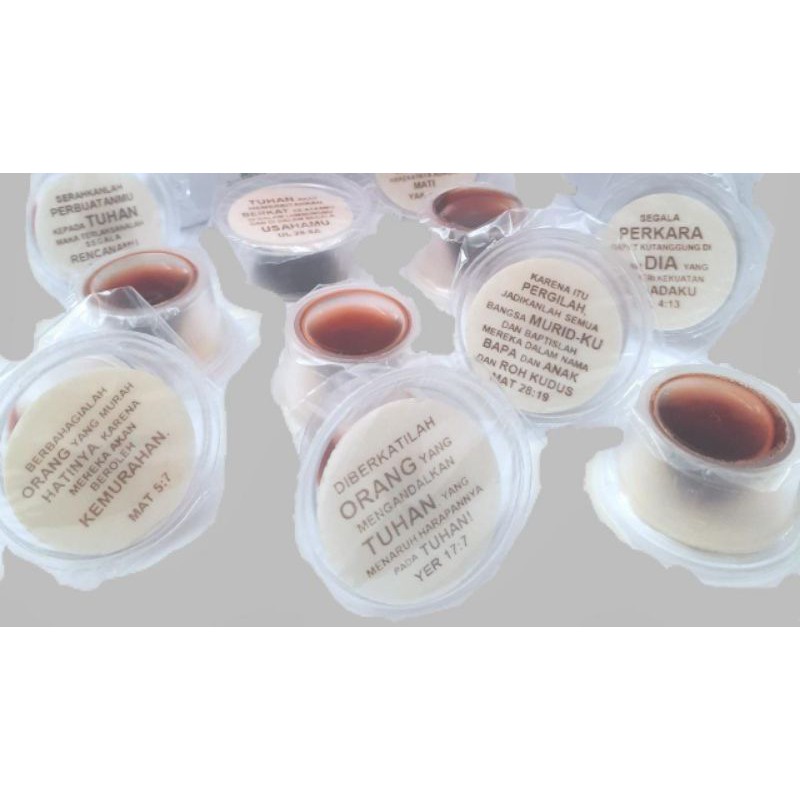 Jual ROTI AYAT BESAR & ANGGUR PERJAMUAN KUDUS dalam satu kemasan isi 25 ...