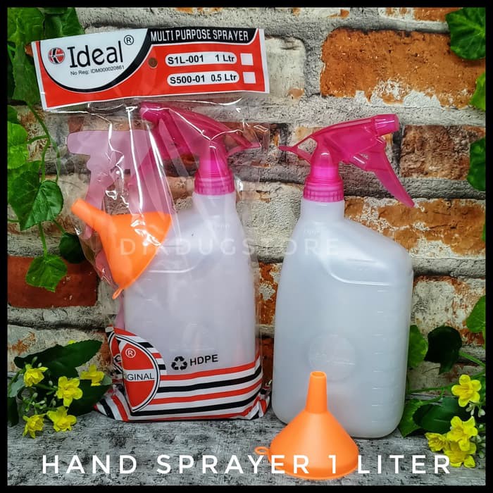 Jual Botol Semprot - Botol Sprayer - Hand Sprayer Kapasitas 1 Liter ...