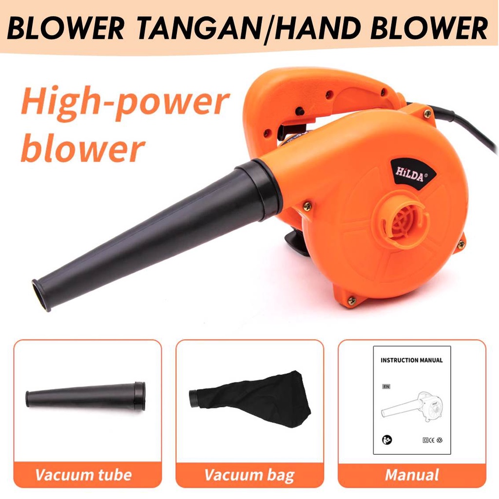 Jual Hand Blower Tangan Mesin Semprot Angin Tiup Daun Debu Kotoran ...