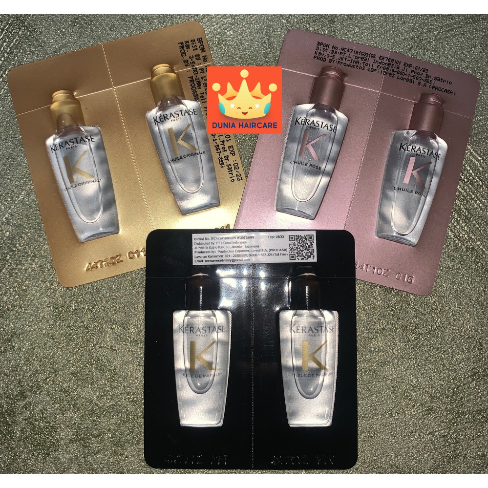 Kerastase SACHET / Kerastase MINI Travel Size / Kerastase SAMPLE ...