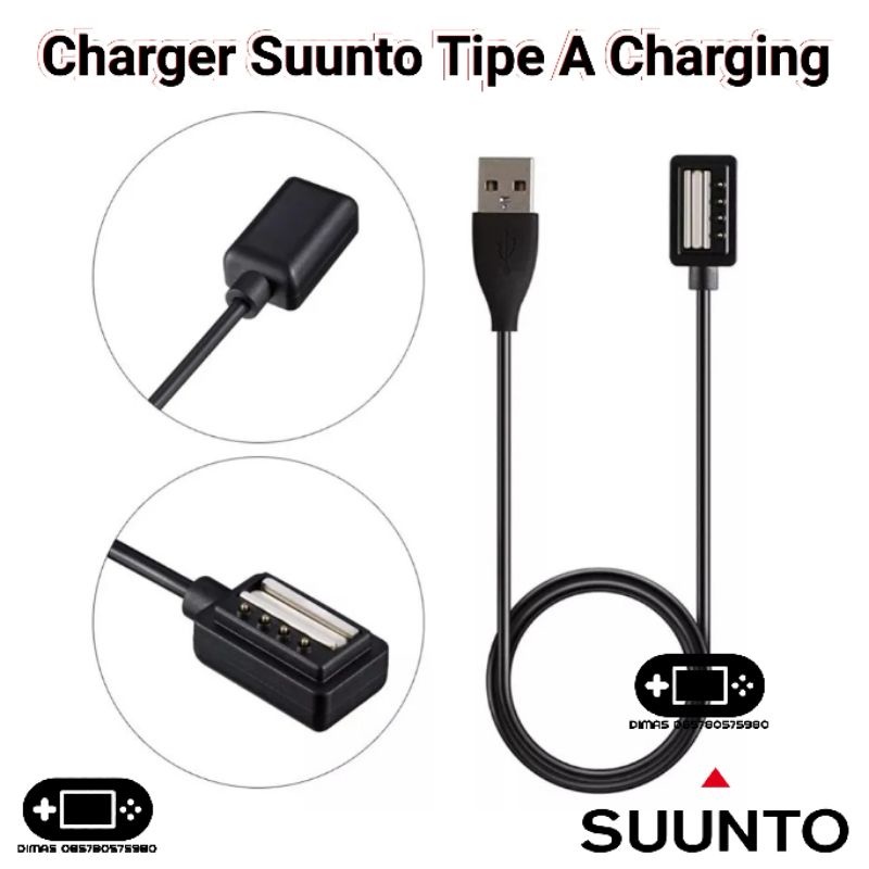 Jual Charger Suunto Tipe A Charging Kabel Spartan 9 Baro EON Core D5 ...