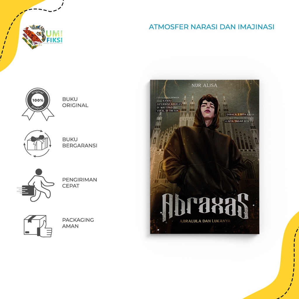 Jual BUKU BACAAN NOVEL | ABRAXAS BY Nur Alisa AKAD - BUMIFIKSI | Shopee Indonesia