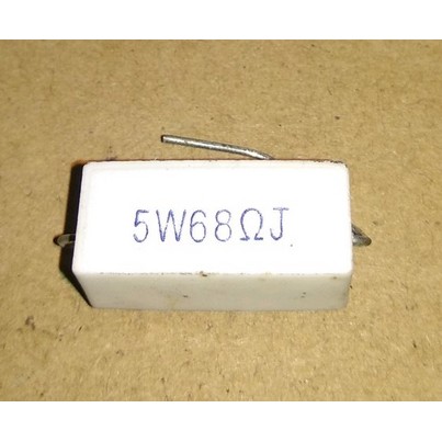 Jual RESISTOR 68R 68 OHM 5 WATT READY STOCK | Shopee Indonesia