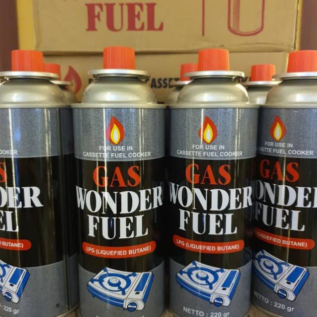 Jual Gas Kaleng Kosong/Gas Kaleng Portable/Gas Portable/Gas Wonder Fuel ...