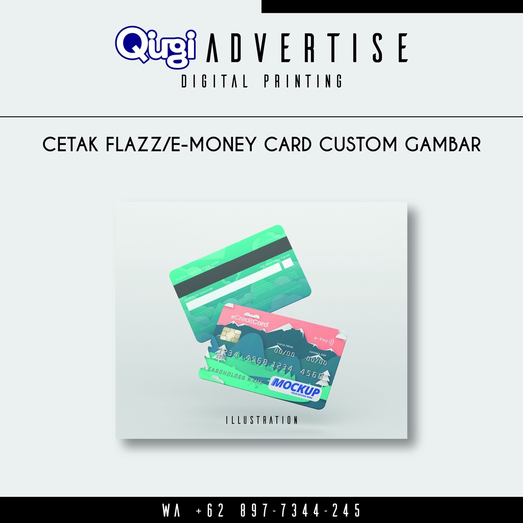 Jual PRINT CUSTOM FLAZZ GEN 2/E-MONEY/CUSTOM GAMBAR/PRINT 1 SISI 2 SISI ...