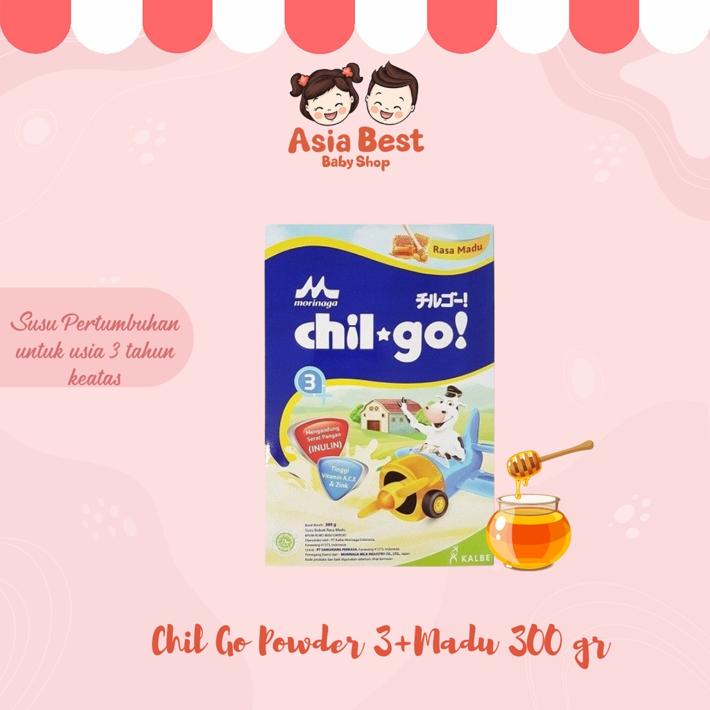 Jual Chil Go Powder 3+ Madu 300 gr-Susu Pertumbuhan untuk anak usia 3 ...