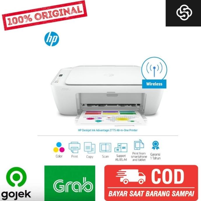 Jual Hp Printer Deskjet Ink Advantage 2775 All In One Wireless ...