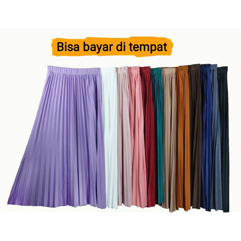 Jual TREND BUSANA MUSLIM KEKINIAN // ROK MAYUNG PLISKET // ROK MUSLIM ...