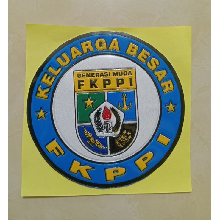 Jual STIKER EMBOS KELUARGA BESAR FKPPI/STIKER EMBOS FKPPI BULAT ...