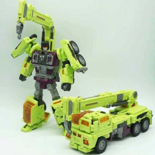 Jual TRANSFORMERS NBK GRAVITY BUILDER DEVASTATOR CRANE HOOK | Shopee Indonesia