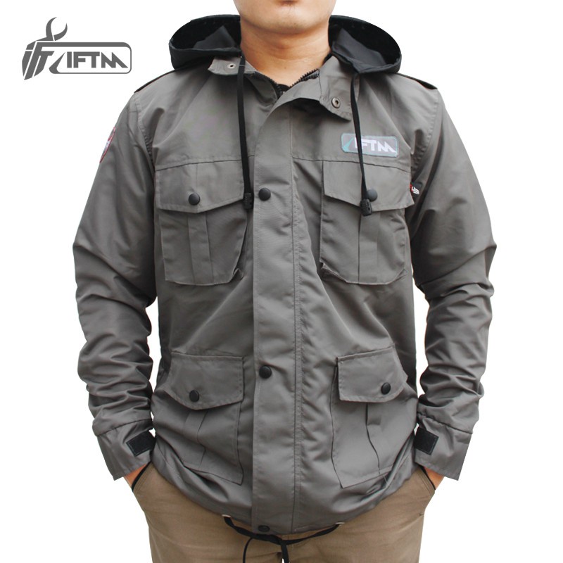 Jual Jaket Mancing IFTM PARKA YK Water resistant Parka Mancing Outdoor ...