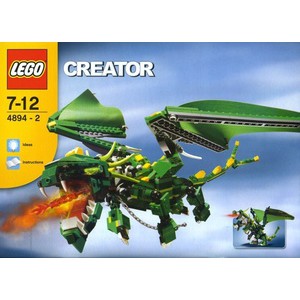 Jual Lego 4894 Mythical Creatures Creator 3 in 1 used good to very good ...