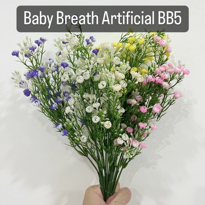 Jual Bunga Baby Breath Artificial / Bunga Palsu / Kering / Plastik Mini ...