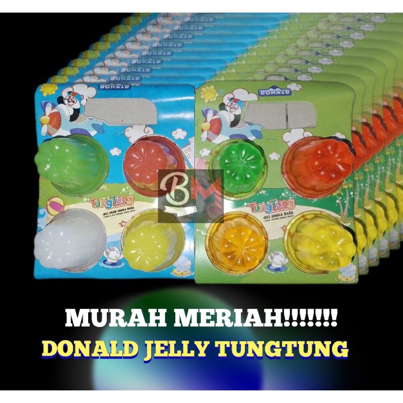 Jual DONALD JELLY TUNGTUNG ( 4PCS ) | Shopee Indonesia