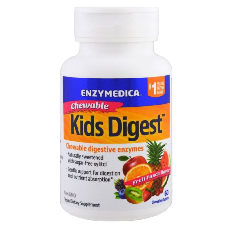 Jual ENZYMEDICA KIDS DIGEST CHEWABLE DIGESTIVE ENZYMES | Shopee Indonesia
