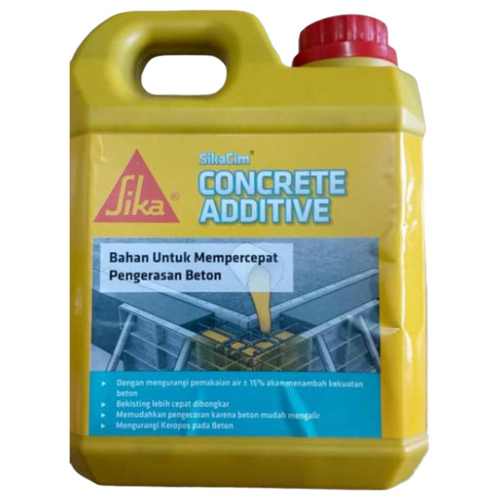 Jual PENGERAS BETON/OBAT COR SIKACIM CONCRETE ADDITIVE - SIKA (900 ML ...