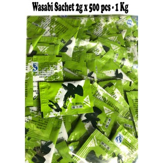WASABI SACHET 2 GR X 500 PCS - 1 KG (JUAL PER PCS) | Shopee Indonesia
